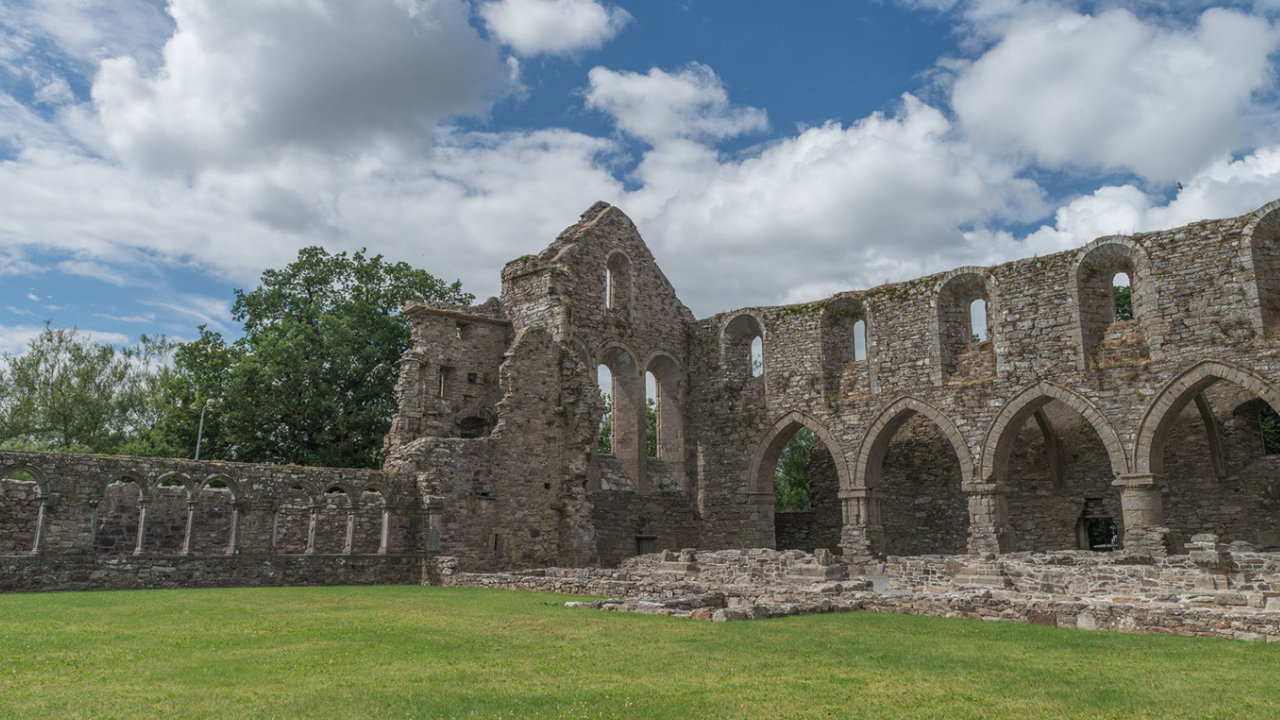 Jerpoint Abbey – Thomastown, County Kilkenny, Leinster Province ...